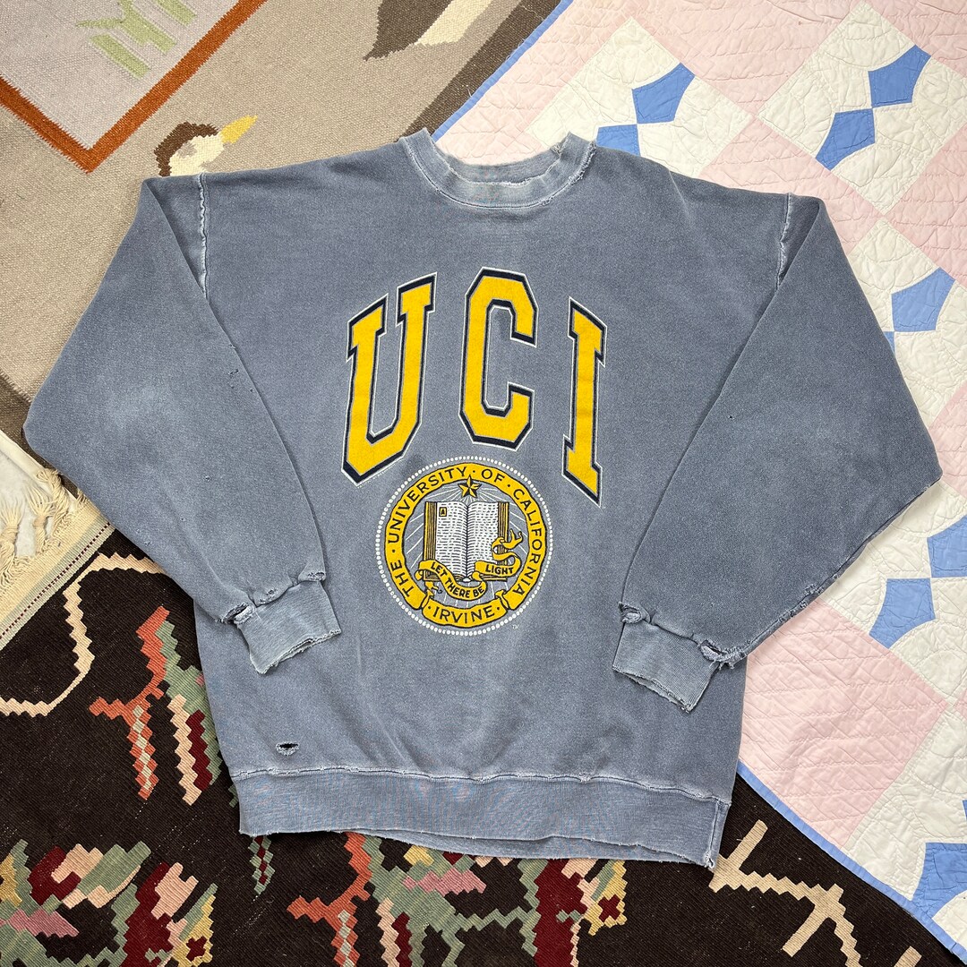 Vintage 90s 1990s UCI University of California Irvine Graphic Crewneck ...
