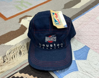 Vintage Hakeem Olajuwon Houston Rockets Lapel Pin Hat Cap Snapback NBA ...