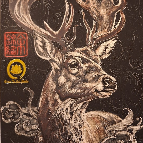 Scratchboard Art - Etsy
