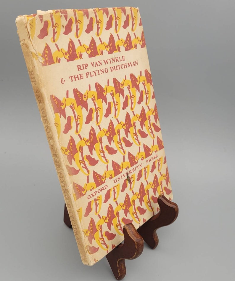 Rip Van Winkle & the Flying Dutchman Vintage Book W/ Dust - Etsy