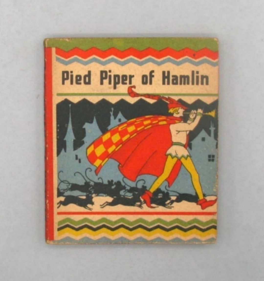 Robert Browning, the Pied Piper of Hamlin, Vintage Whitman Illustrated ...