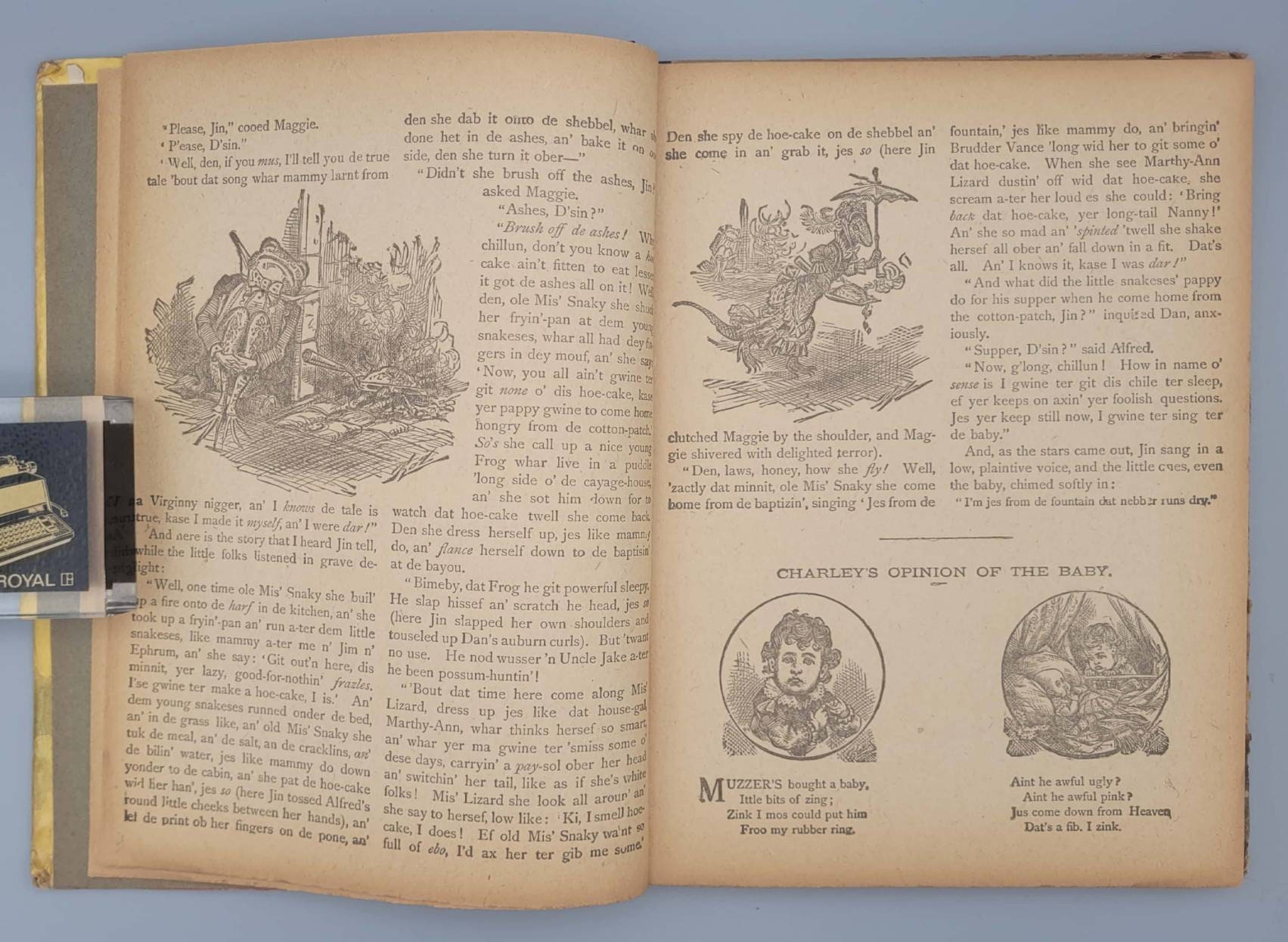 Mrs. Mollie Moore Davis, Bright Eyes, Vintage Illustrated Hardcover ...