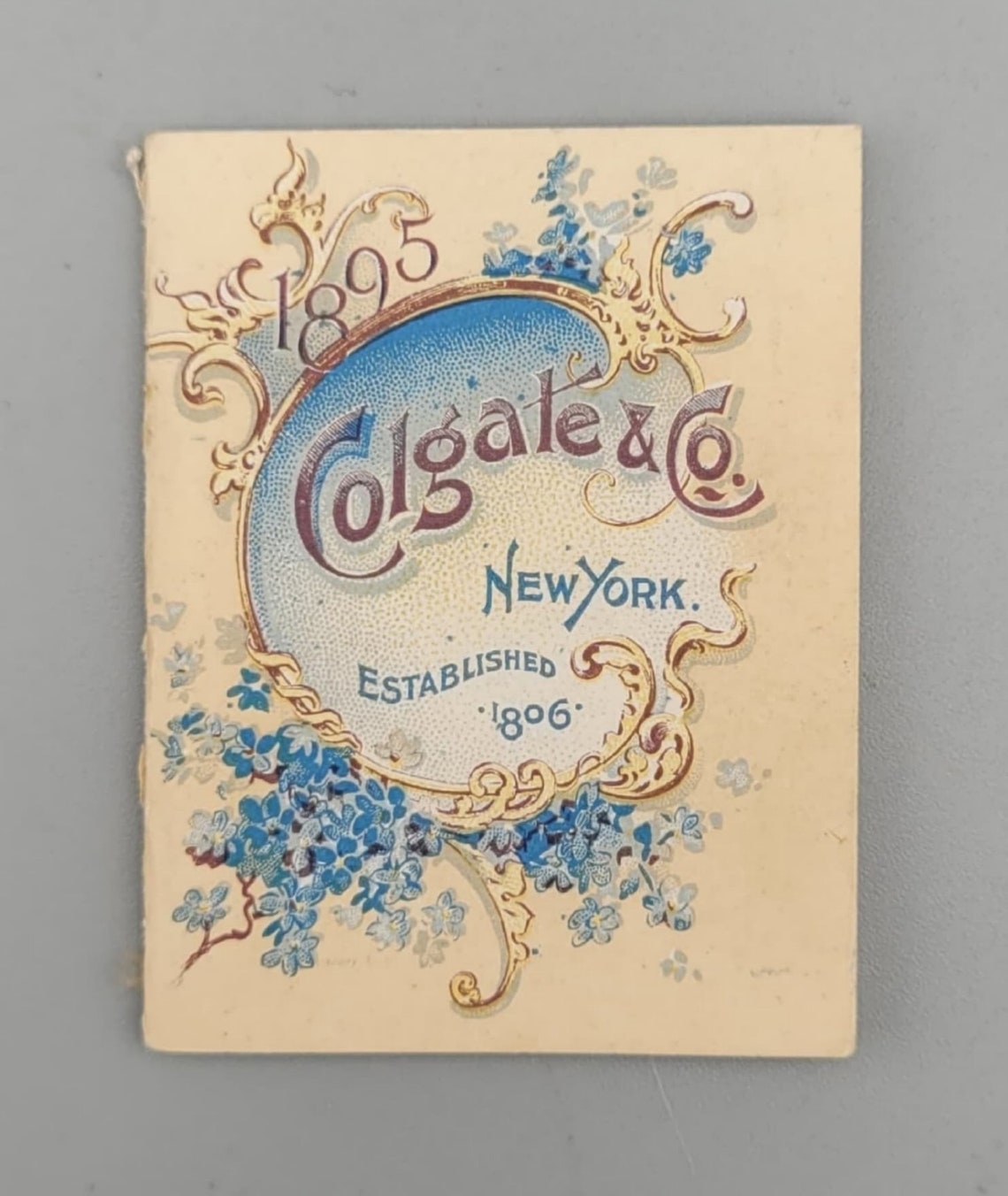 Colgate & Co. Miniature Pocket Calendar, Rare Vintage Advertising ...