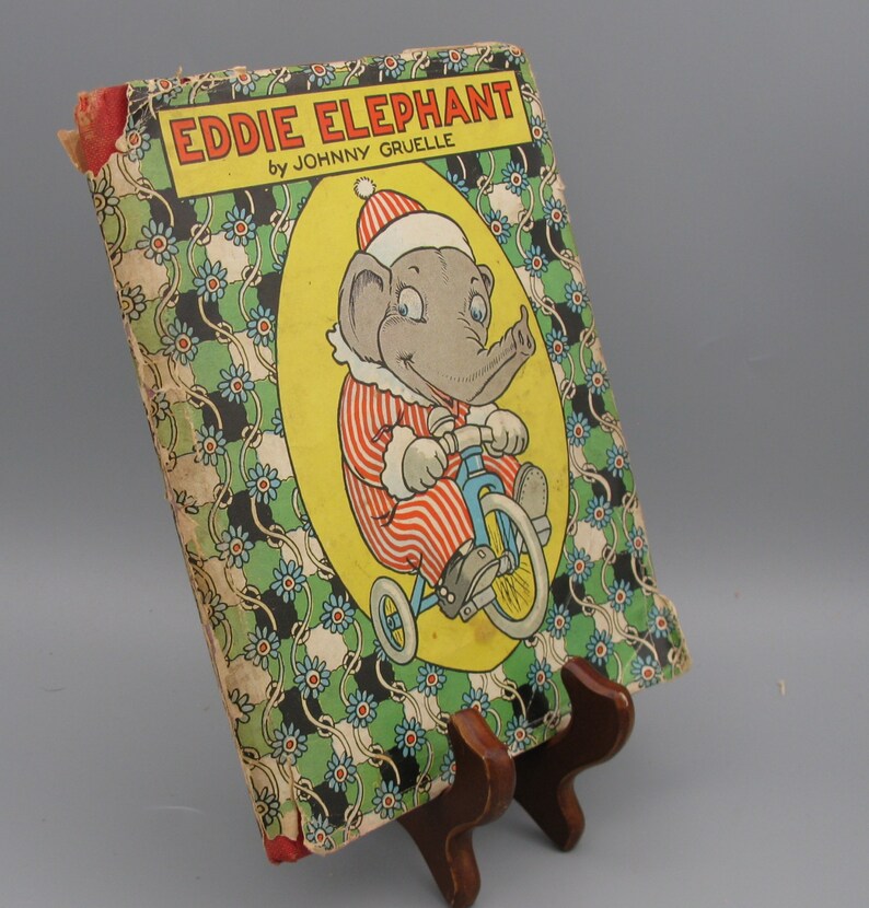 Johnny Gruelle, Eddie Elephant, Rare Vintage Illustrated Children's ...