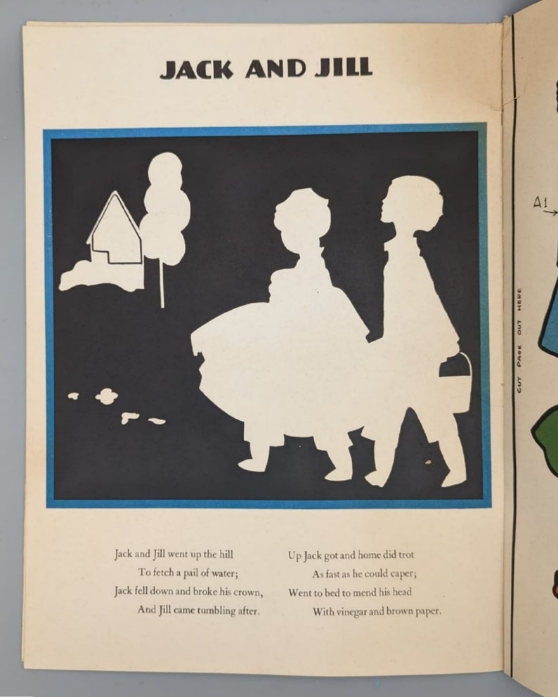 Hales Poster Builder Story Book, Rare Vintage Softcover Unused Activity ...