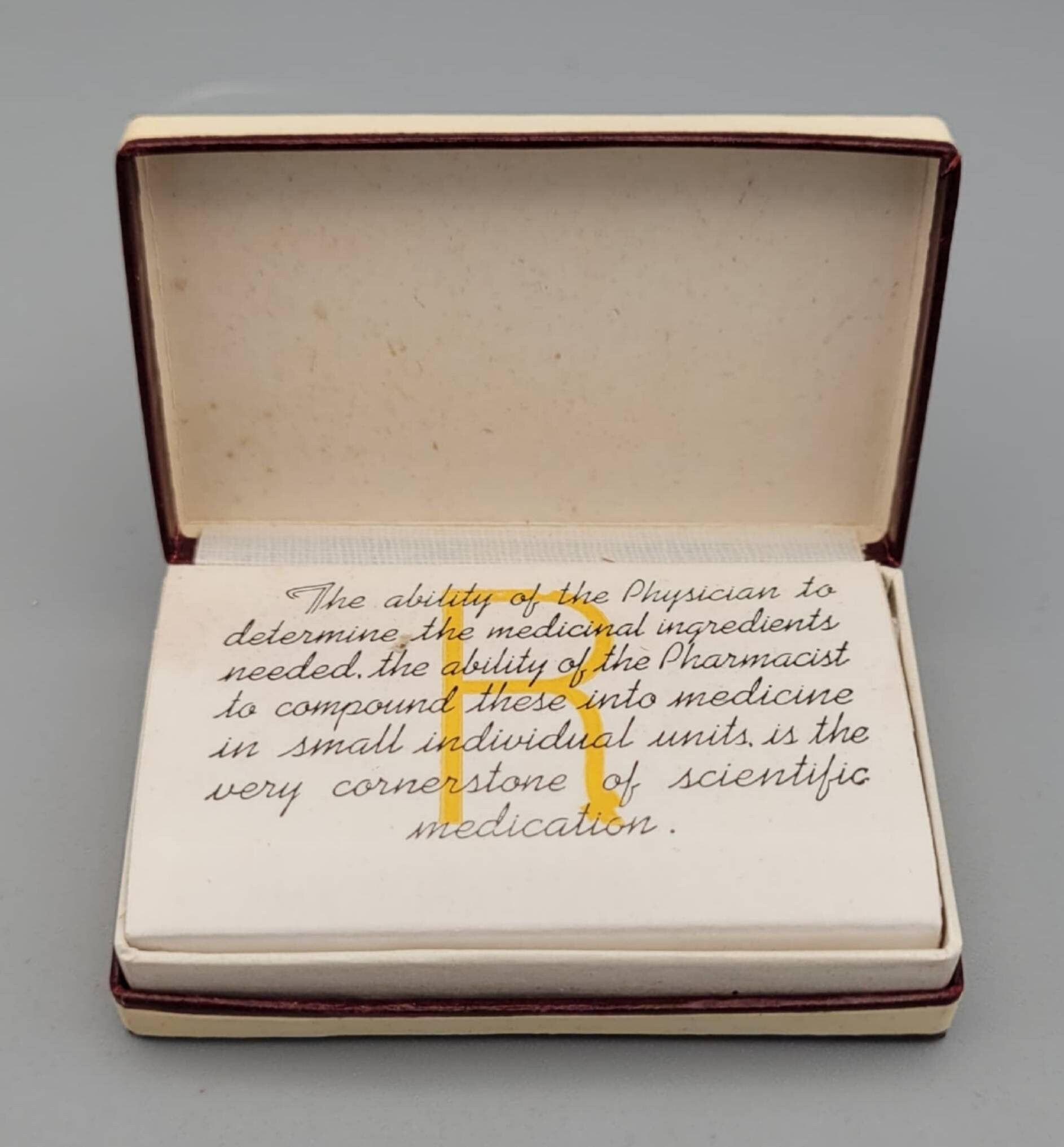 Vintage Pharmacy Prescription Medicine Box Moore Drug Company 1950's - Etsy