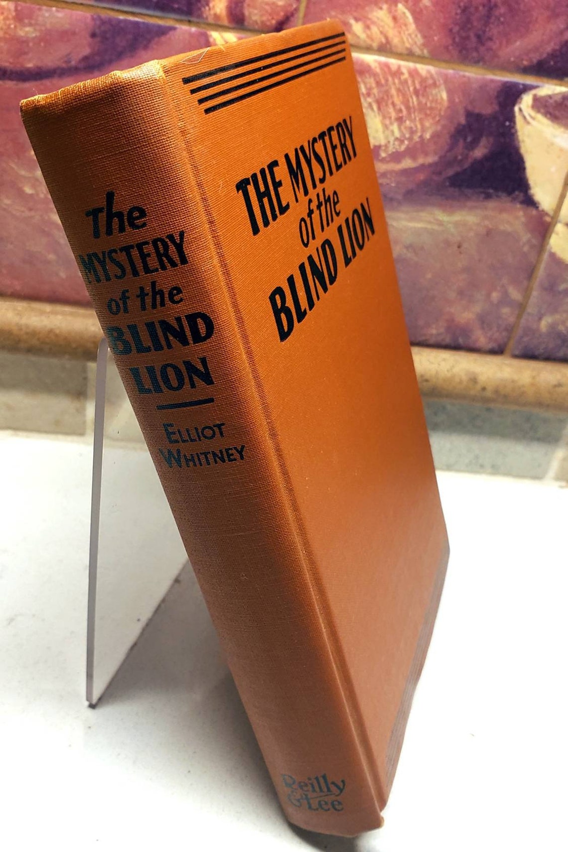 Elliot Whitney the Blind Lion Vintage 1st Edition Book W/ - Etsy