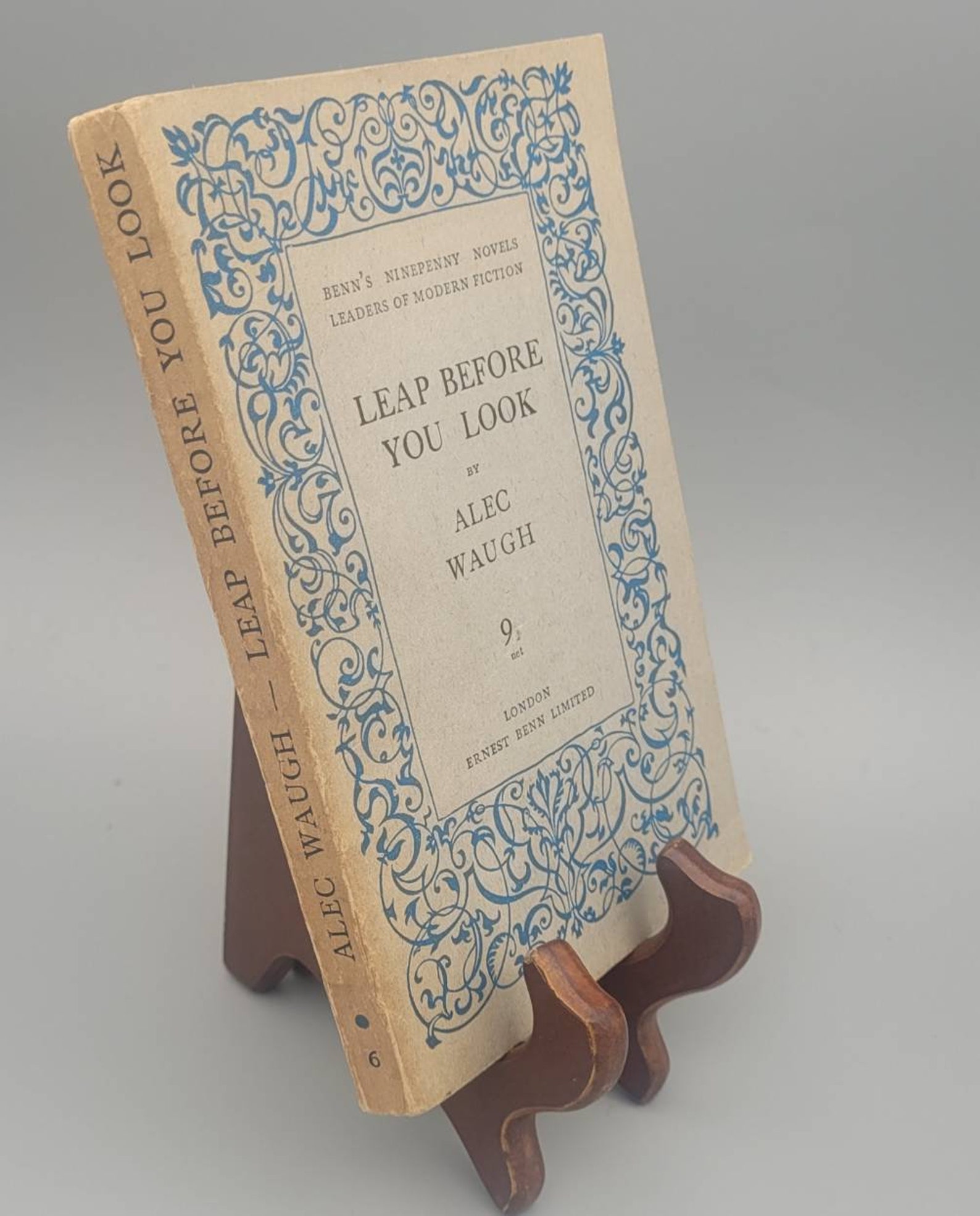 Alex Waugh Leap Before You Look Vintage UK Softcover Book - Etsy