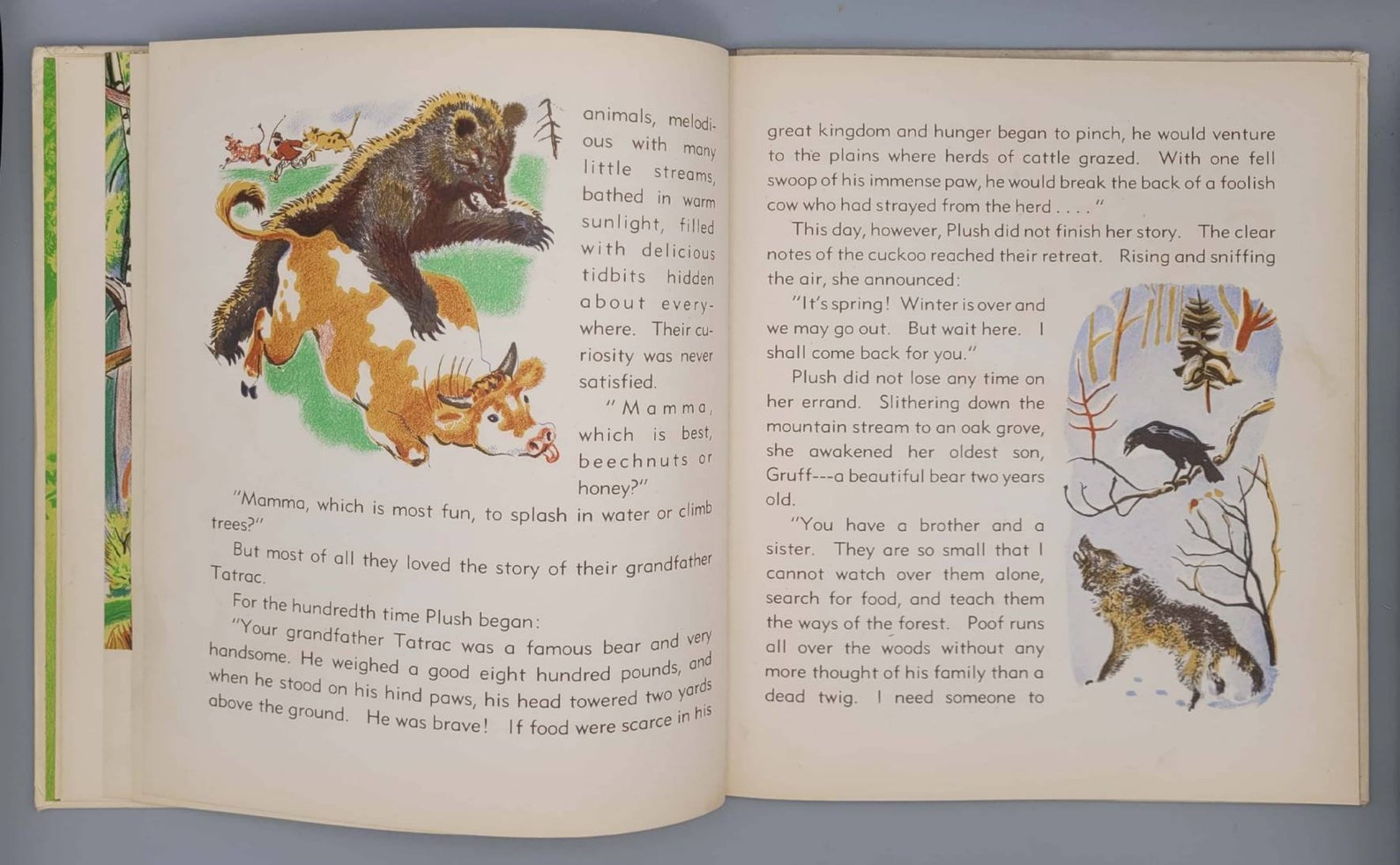 Lida, Bruin the Brown Bear, Rare Vintage 1st Edition Book W/ Dust ...