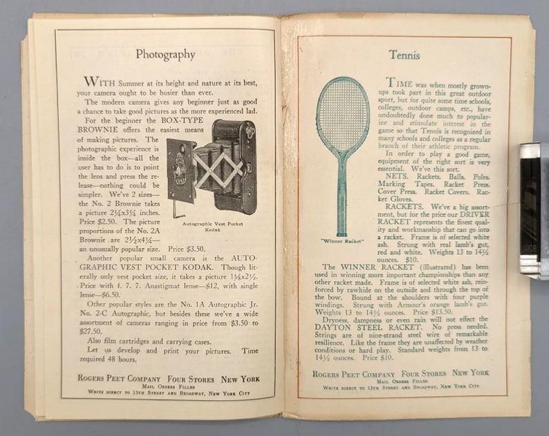 The Ropeco Magazine, August Issue, Vintage Illustrated Children's ...