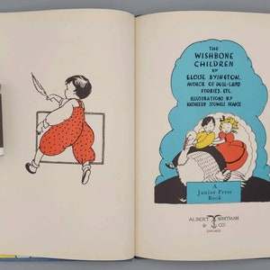 Eloise Byington, the Wishbone Children, Vintage 1st Edition Illustrated ...