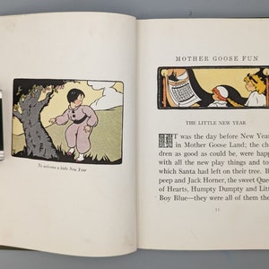 Eloise Byington, Mother Goose Fun, Vintage Illustrated Children's Book ...