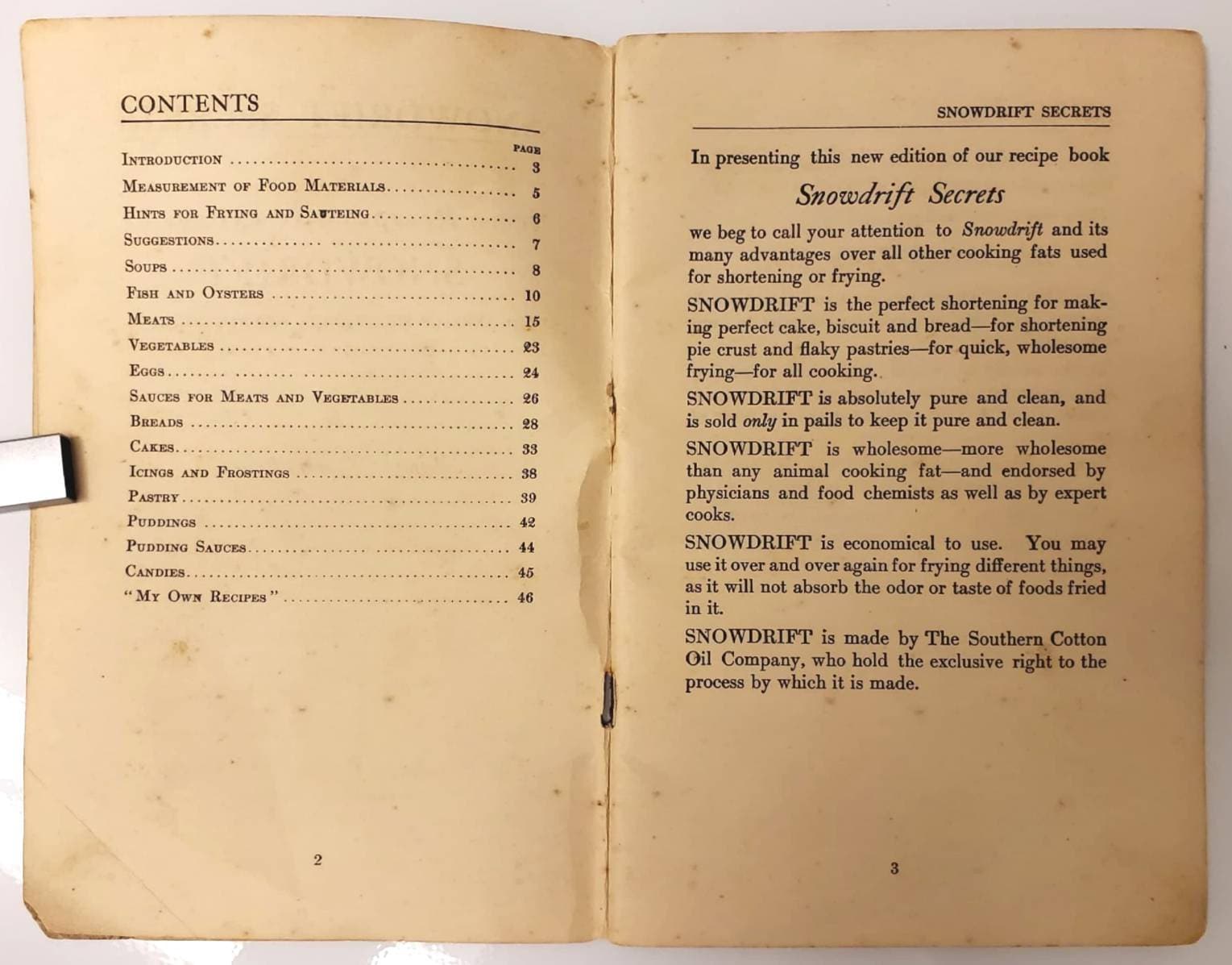 Sarah Tyson Rorer Snowdrift Secrets: A Book of Recipes - Etsy