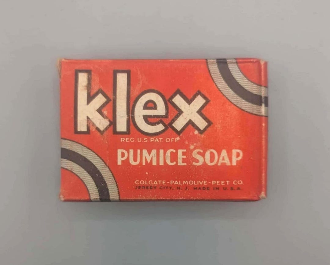 Colgate-palmolive-peet, Klex Pumice Soap, Vintage Bar of Soap in ...
