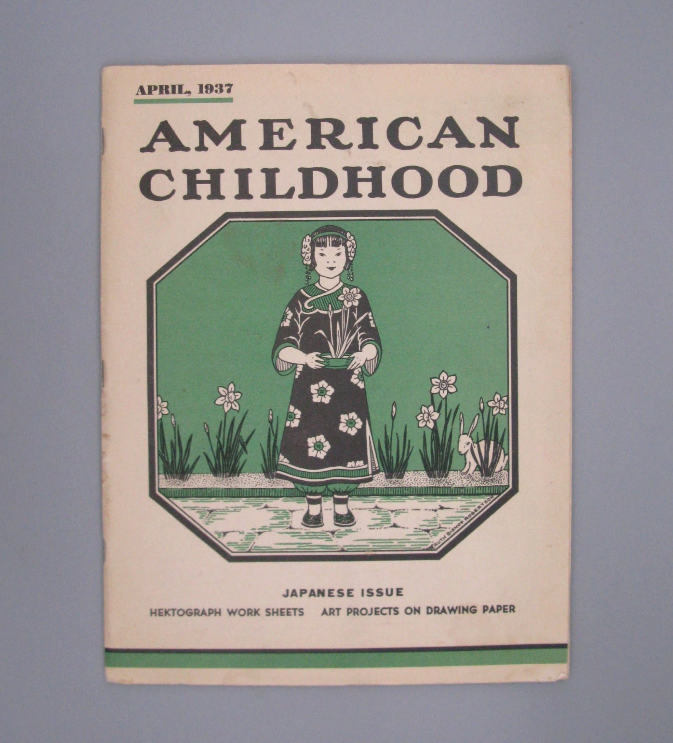 American Childhood Magazine, Japanese Issue, Vintage Children's ...
