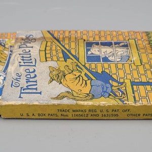 Eberhard Faber Three Little Pigs Pencils #174, Vintage Color Pencil Set ...