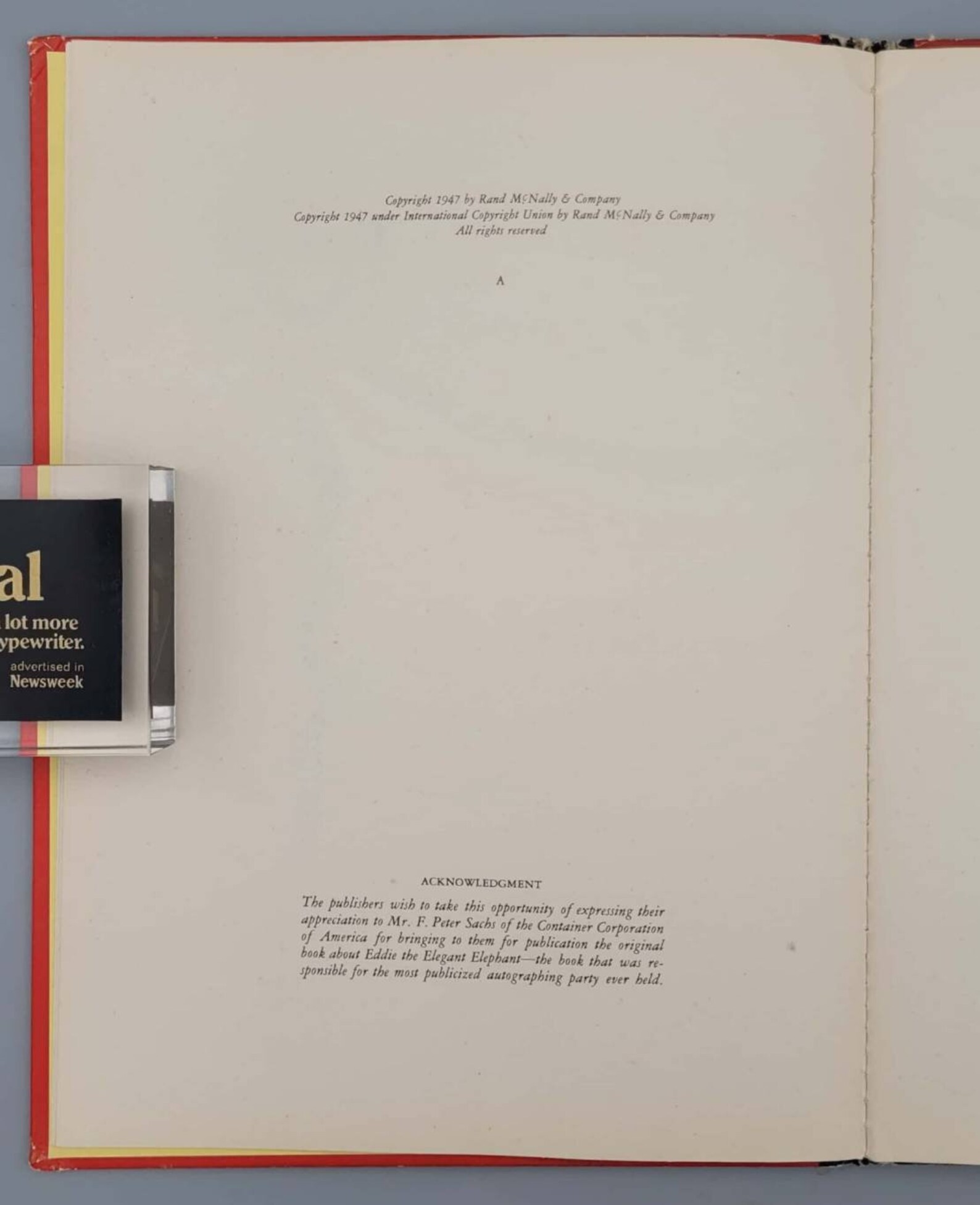 Rose Oller Harbaugh Eddie Elephant Has A Party Rare Vintage - Etsy