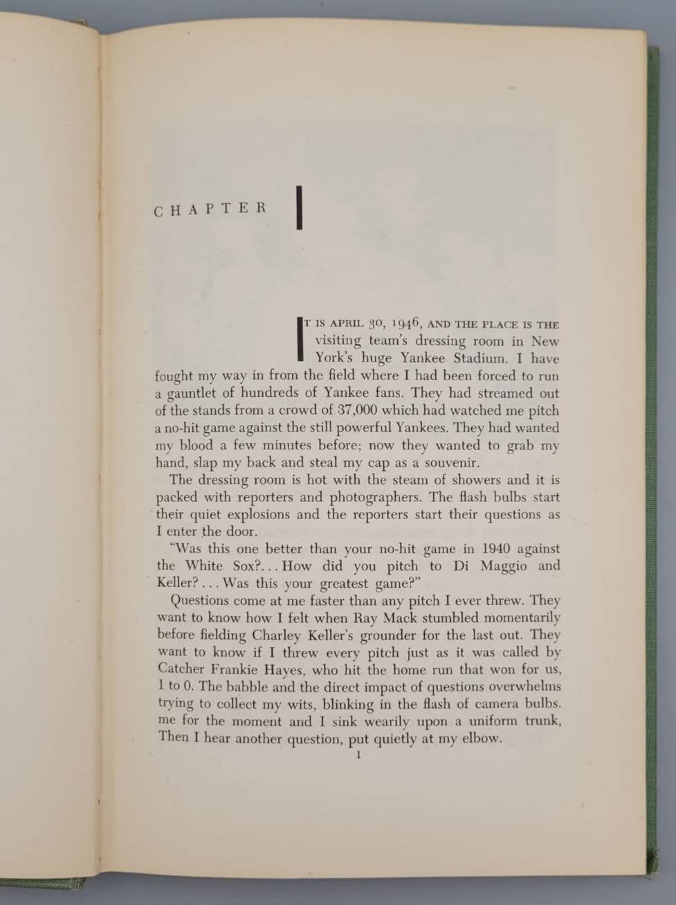 Bob Feller, Strikeout Story, Vintage 1st Edition Baseball Book W/ Dust ...