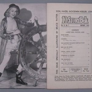 10 Story Book, Still Going Strong in 1933, Vintage Pulp/pinup Magazine ...
