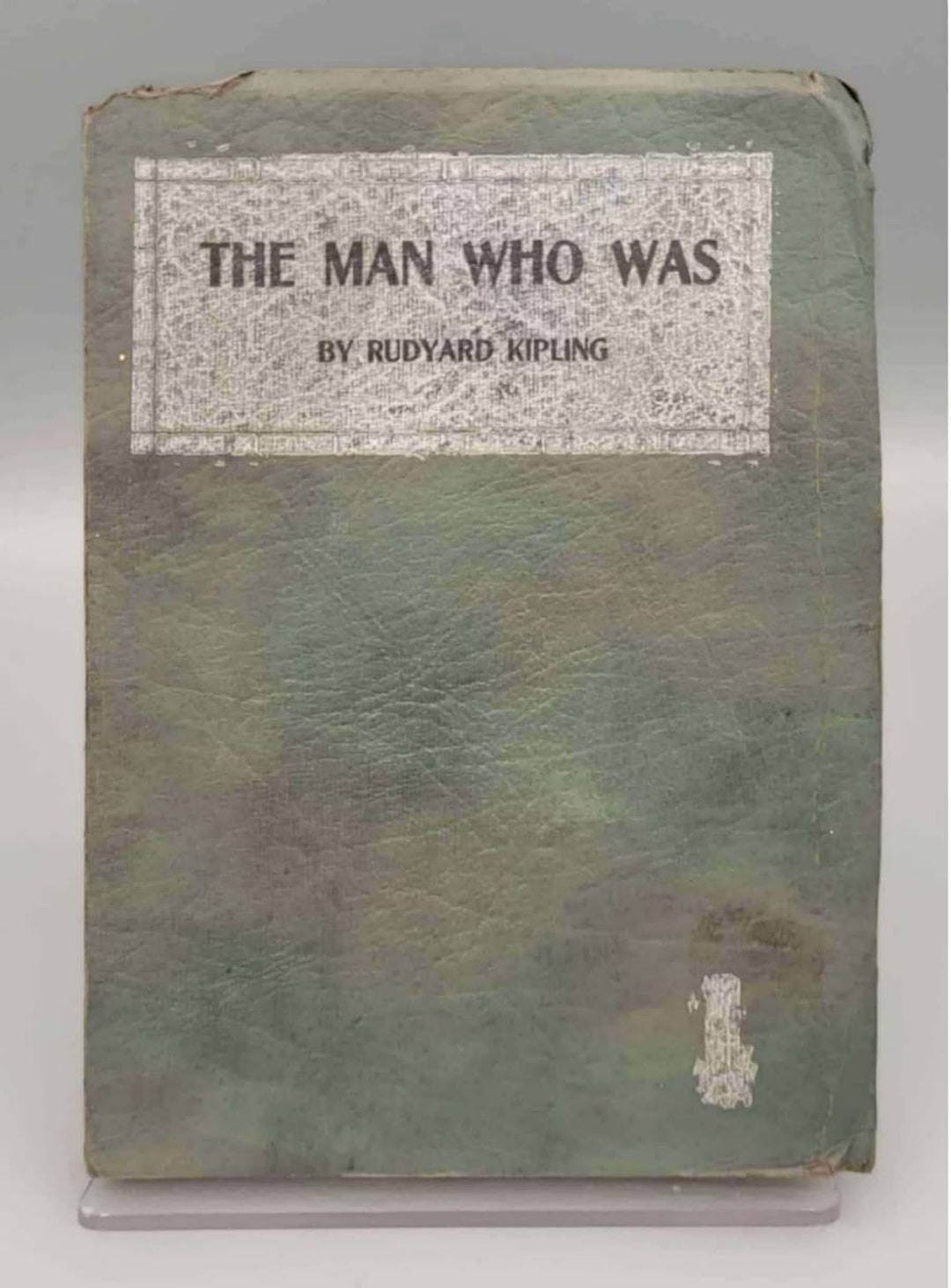 Rudyard Kipling, the Man Who Was, Antique Softcover Book - the Happy ...