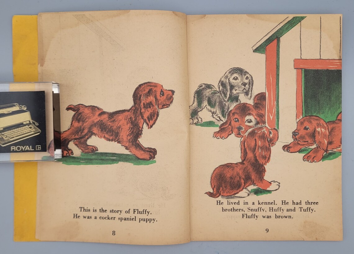 Olga Cabral, the Story of Fluffy (the Show Dog), Vintage Softcover ...