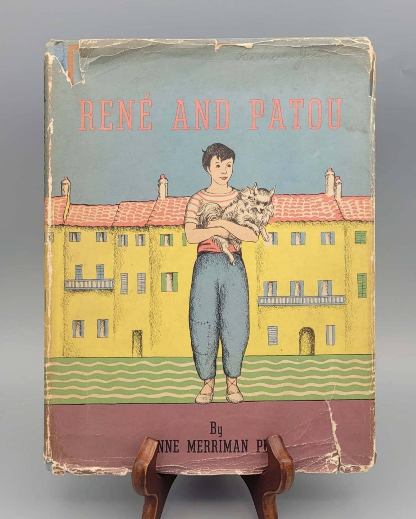 Anne Merriman Peck, René and Patou, Vintage 1st Edition Illustrated ...