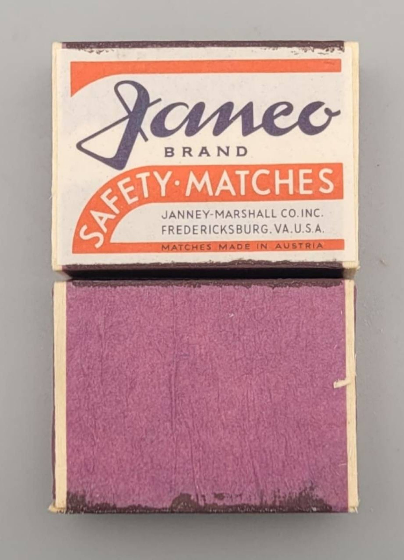 Janco Brand, Vintage Full & Unstruck Safety Matchboxes - Lot of 70 ...