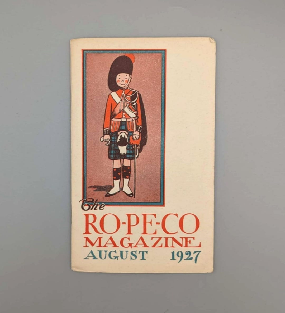 The Ropeco Magazine, August Issue, Rare Vintage Children’s Periodical (1927) - Etsy
