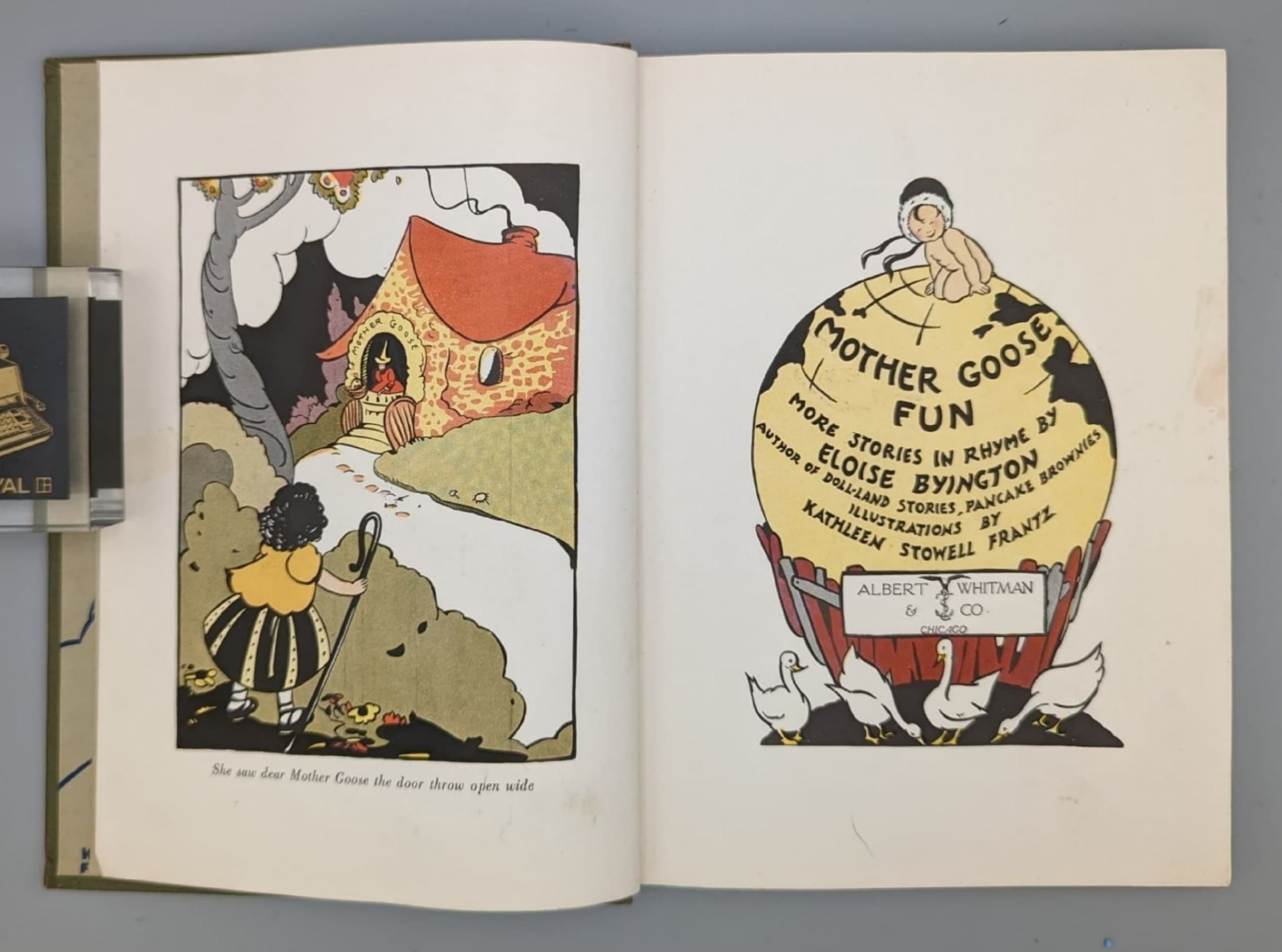 Eloise Byington, Mother Goose Fun, Vintage Illustrated Children's Book ...