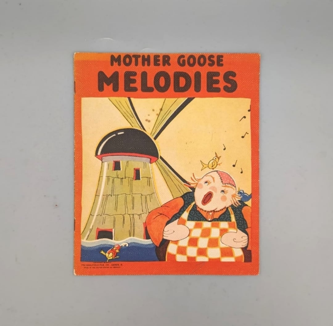 Mother Goose Melodies, Illustrated by Fern Bisel Peat, Vintage ...