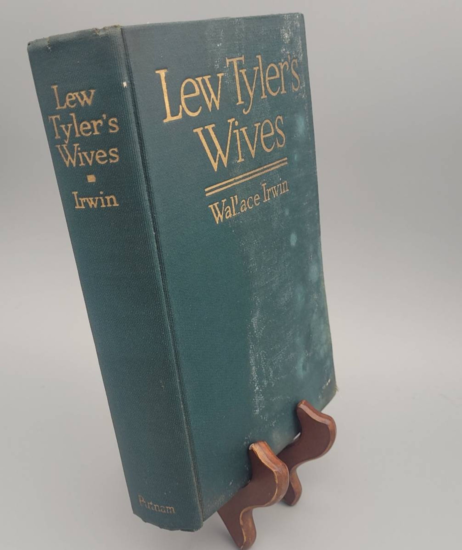 Wallace Irwin, Lew Tyler's Wives, Vintage 1st Edition Book W/ Dust ...