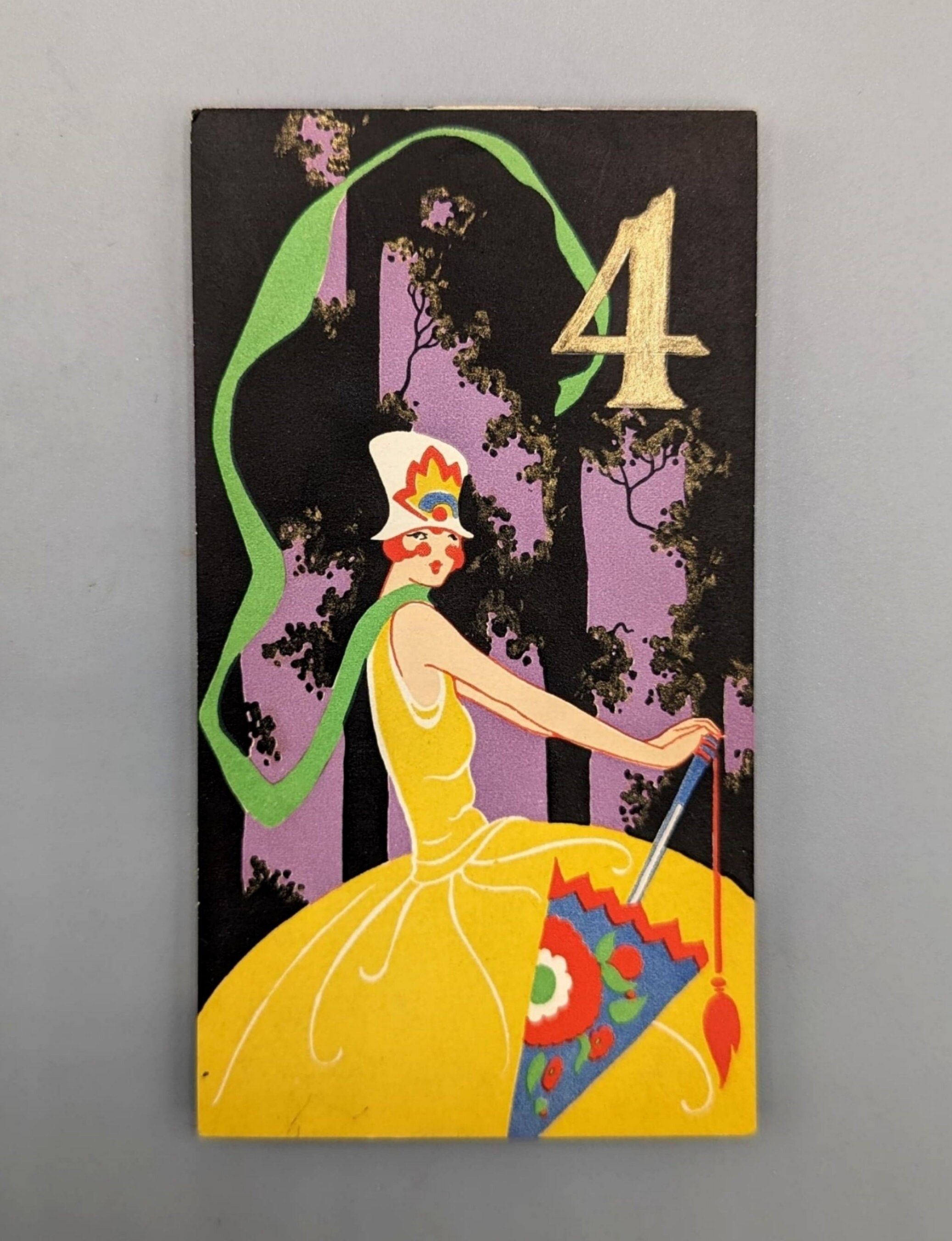 Gibson Finesse Bridge Set, Rare Vintage Art Deco Box Set W/ Four Blank ...