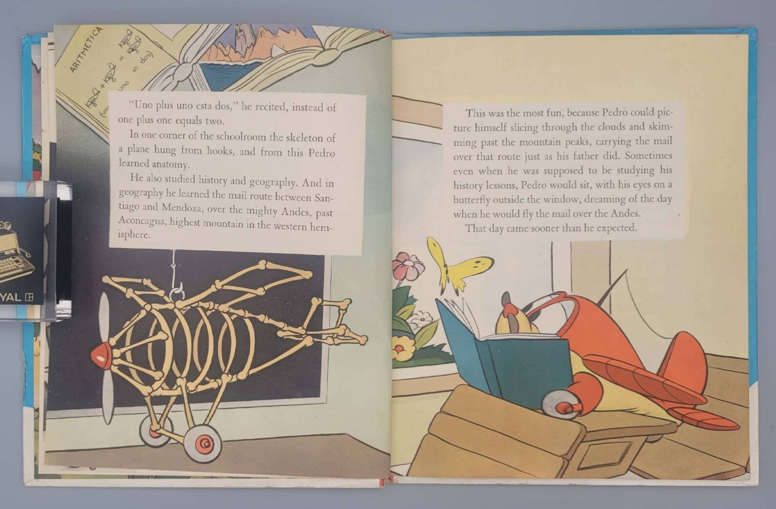 Walt Disney Pedro: the Story of a Little Airplane Rare - Etsy