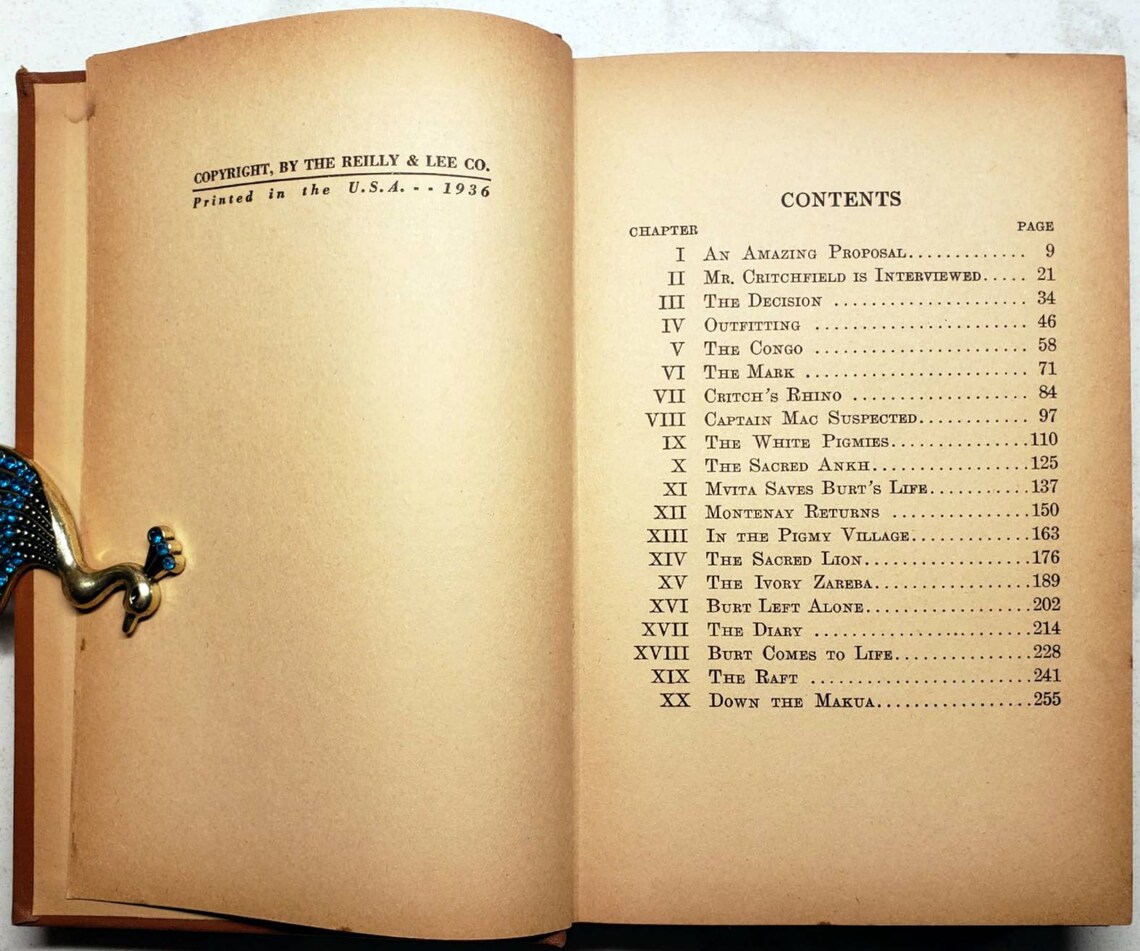 Elliot Whitney the Blind Lion Vintage 1st Edition Book W/ - Etsy