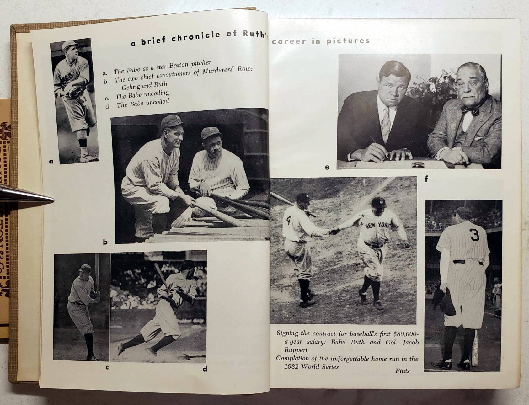 Arthur Daley, Inside Baseball, Vintage Baseball Book w/ Dust Jacket ...