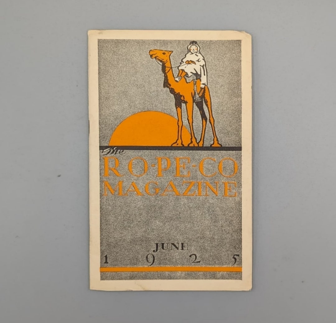 The Ropeco Magazine, June Issue, Vintage Illustrated Children's ...