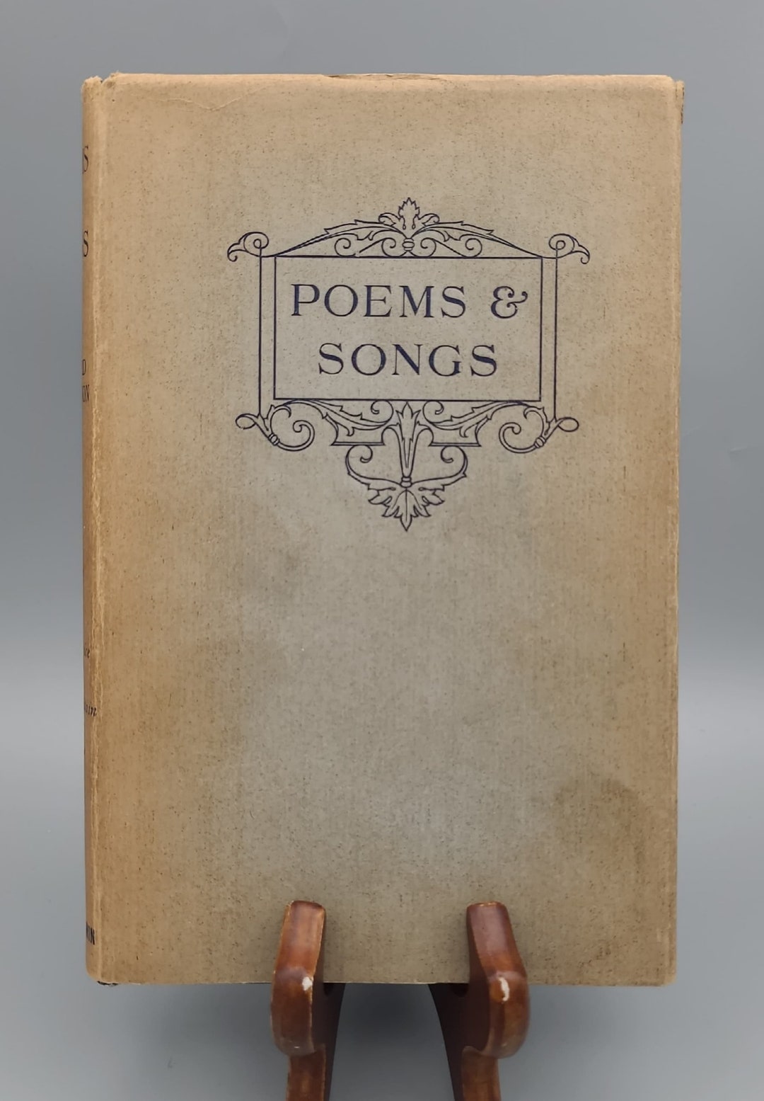 Richard Middleton, Poems & Songs, Vintage 1st Edition Book of Poetry W ...