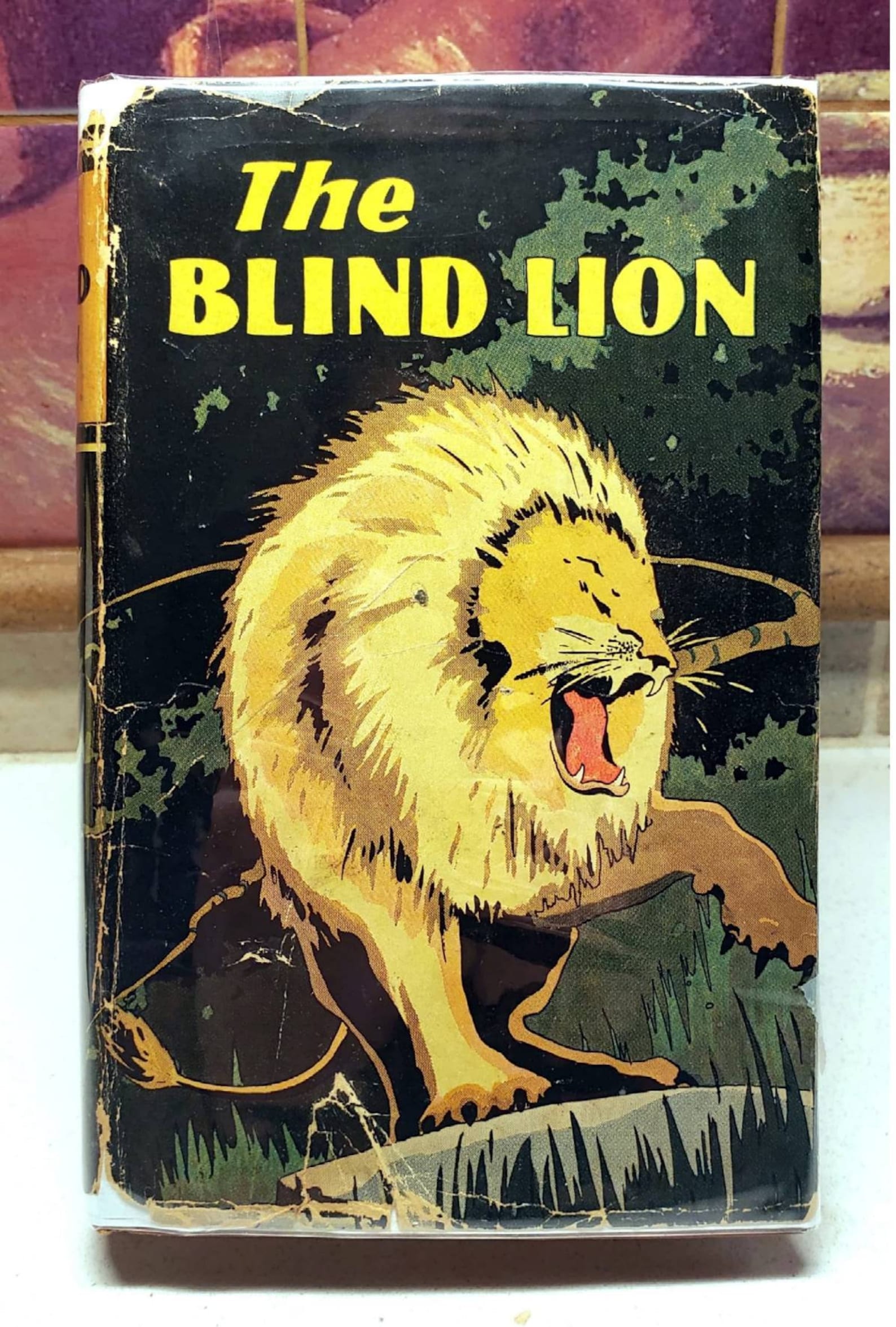Elliot Whitney the Blind Lion Vintage 1st Edition Book W/ - Etsy