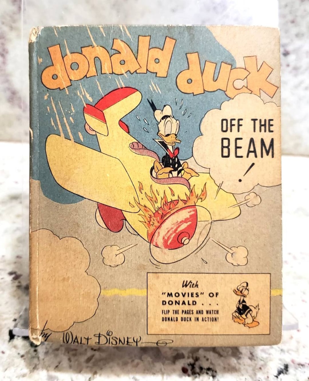 Walt Disney, Donald Duck: off the Beam, Vintage Hardcover Book - Better ...