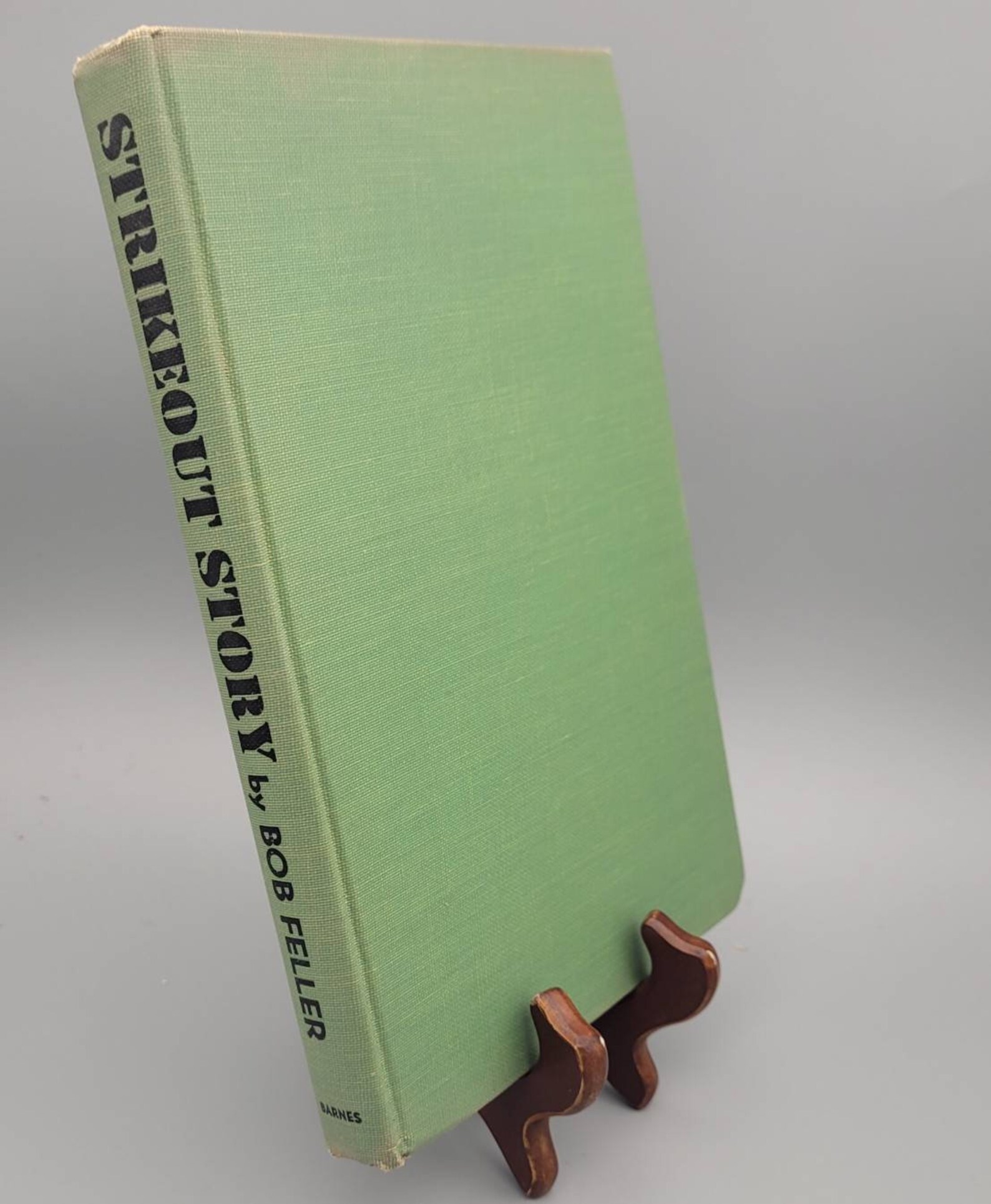 Bob Feller, Strikeout Story, Vintage 1st Edition Baseball Book W/ Dust ...