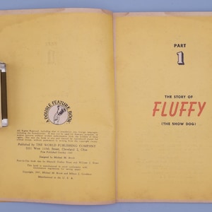 Olga Cabral, the Story of Fluffy (the Show Dog), Vintage Softcover ...