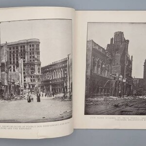 San Francisco and Vicinity Before and After the Fire, Vintage Softcover ...
