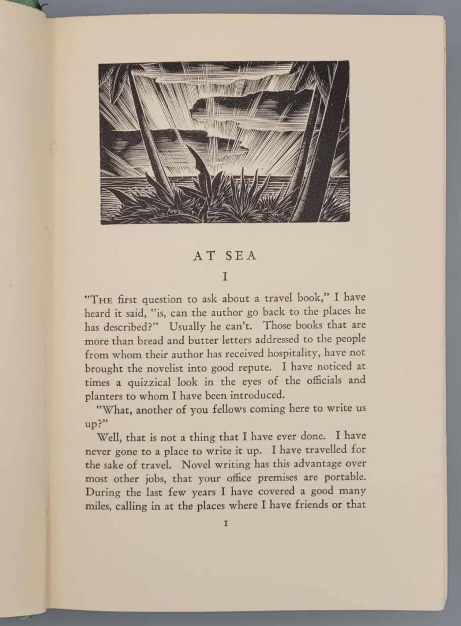 Alec Waugh, Hot Countries, Rare Vintage Literary Guild Book W/ Dust ...