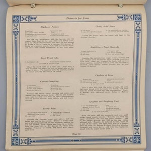 Ida Allen Bailey, Dainty Desserts, Vintage Softcover Cooking and Recipe ...