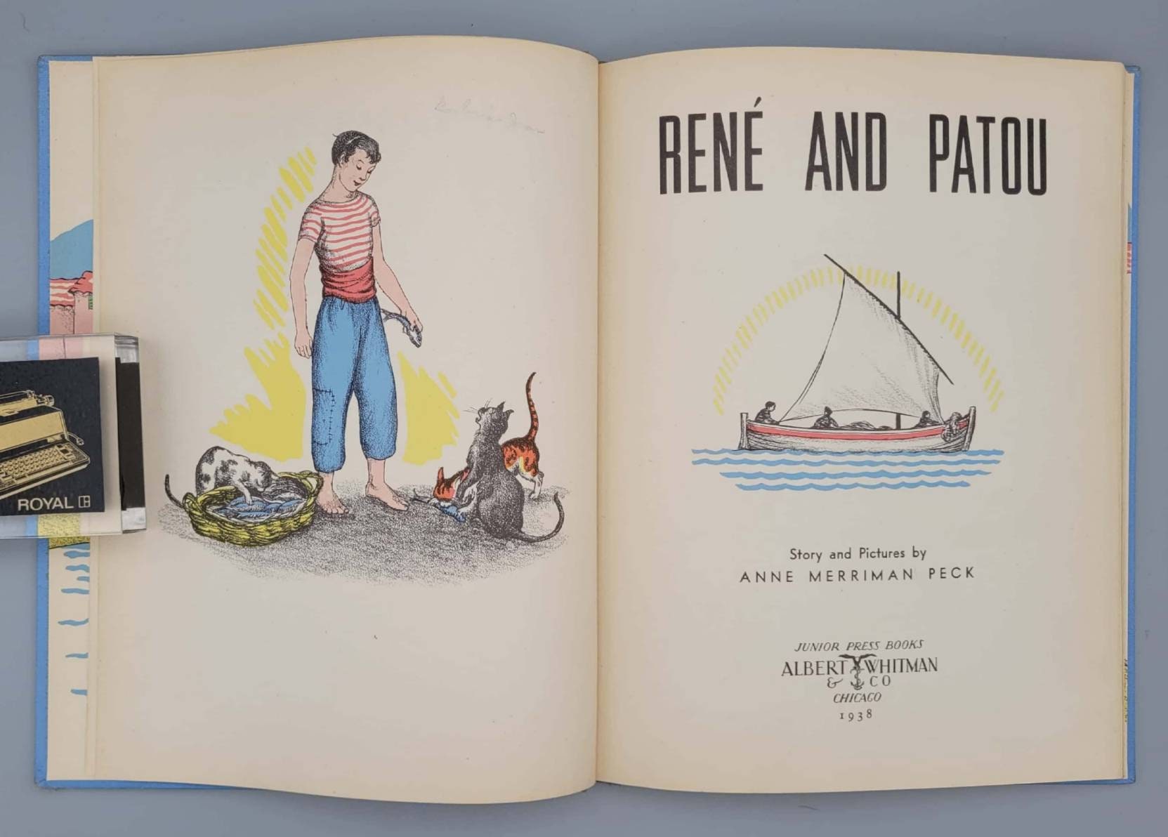 Anne Merriman Peck René and Patou Vintage 1st Edition - Etsy