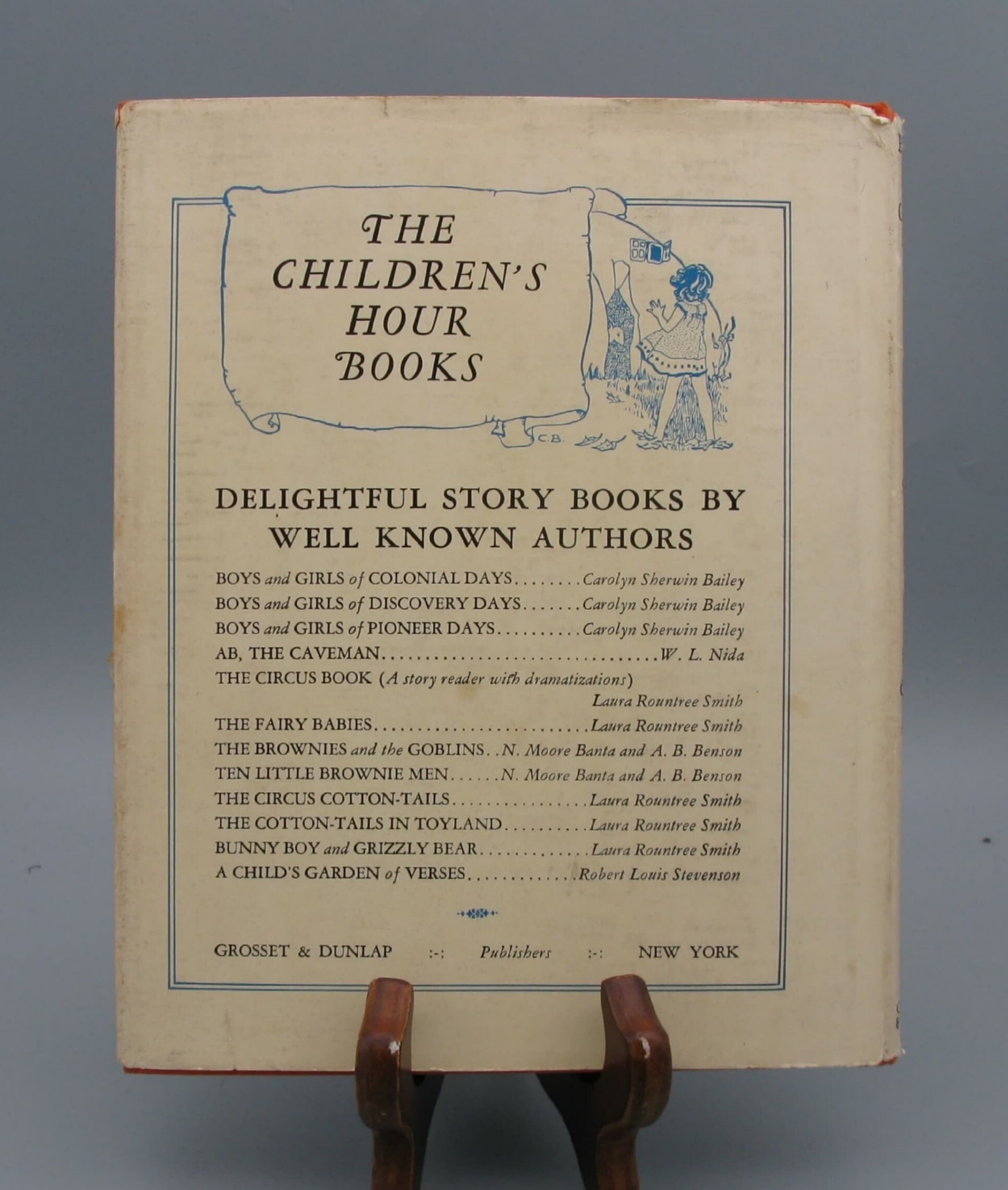 Laura Rountree Smith, Bunny Boy & Grizzly Bear, Vintage Illustrated ...