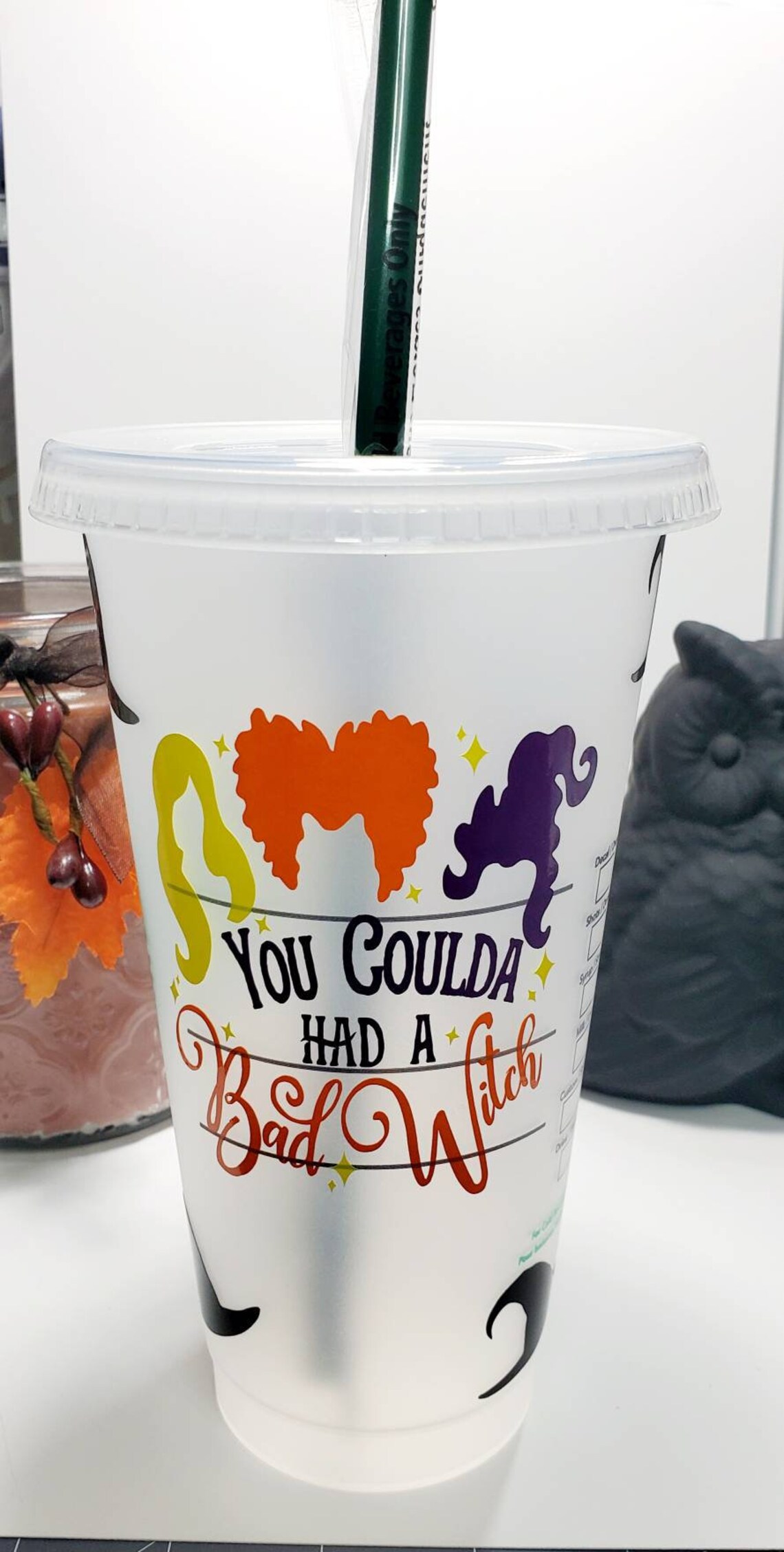 Hocus Pocus Starbucks Cup Hocus Pocus Cup Hocus Pocus - Etsy