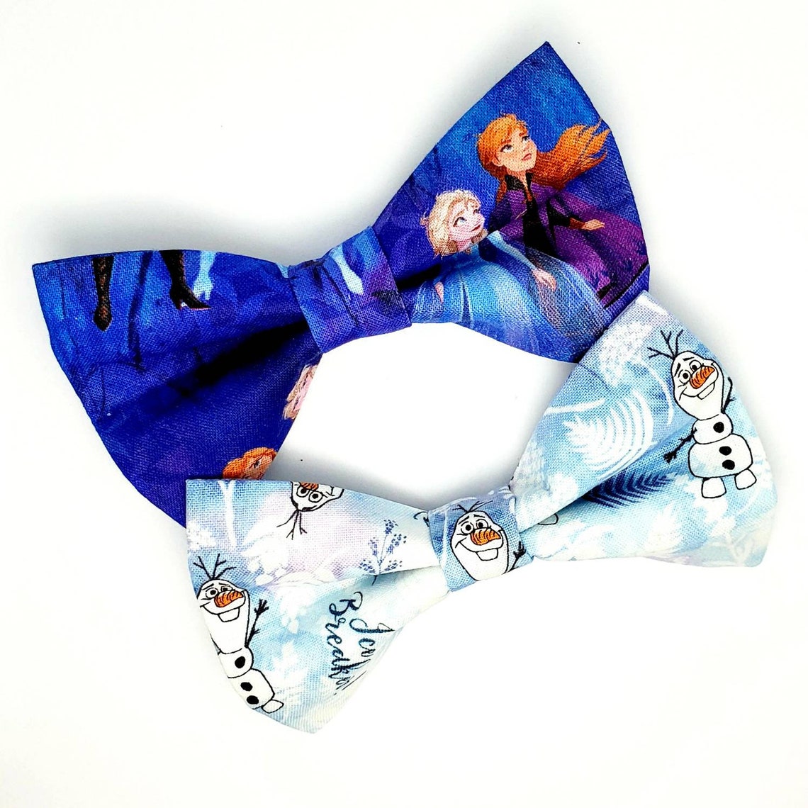 Frozen Bow Set Frozen Dog Bow Tie Frozen Cat Bow Tie | Etsy