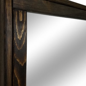 Sydney Rustic Mirror - Vanity Mirror, Bathroom Mirror, Farmhouse Wall ...