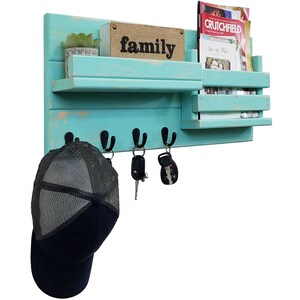 Organize in Style With Our Classic Farmhouse Wall Organizer - Rustic ...